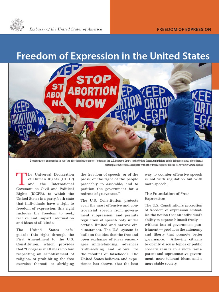 Freedom of Expression | PDF | Freedom Of Speech | Defamation
