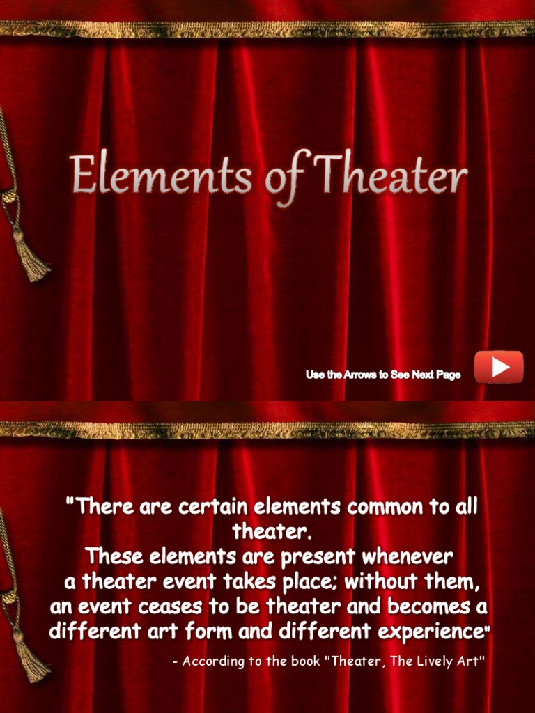 Elements of Theater | PDF | Actor | Theatre