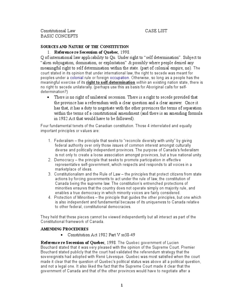 ConLaw Case List NCA Exam 2019 | PDF | Government Information | Constitutional Law