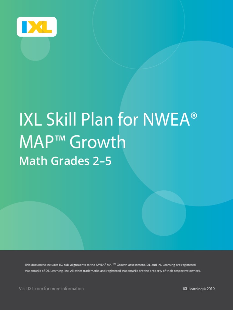 Ixl Nwea Map Growth 2 5 | PDF | Fraction (Mathematics) | Multiplication