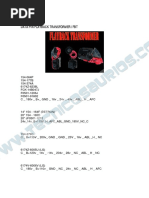 TV Flyback Transformer Datasheet List | PDF | Electronics | Electricity