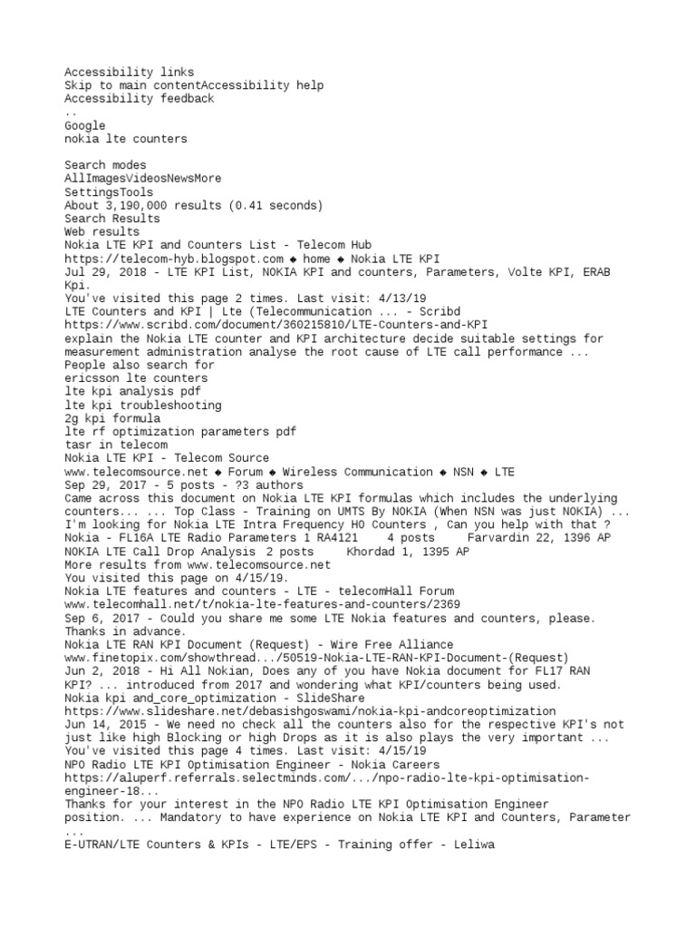 LTC | PDF | Lte (Telecommunication) | Nokia