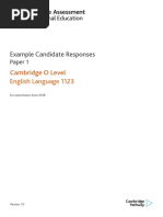 8021 AICE General Paper Paper 1 Example Candidate Responses | PDF ...