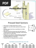 Steel Door Drawings | PDF | Door | Components