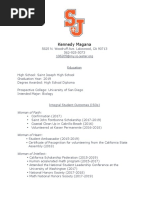 Capstone Resume Template 1 | PDF