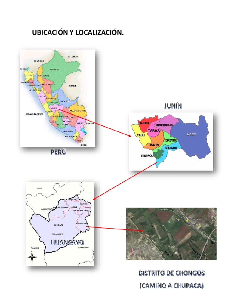 Ubicacion y Localizacion Chongos | PDF