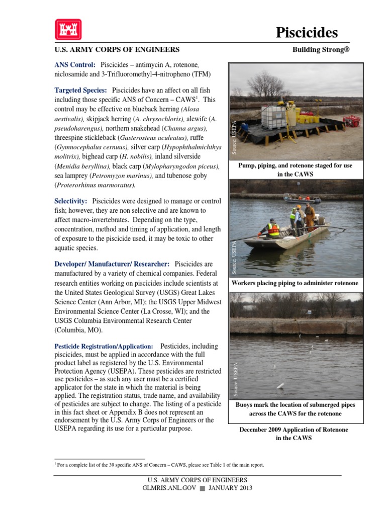 Piscicides | PDF | Fish | Pesticide