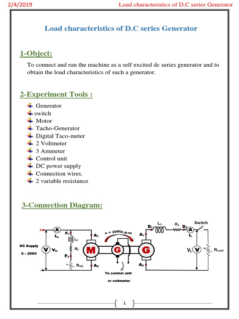 Lab Machine | PDF | Electric Generator | Electric Motor