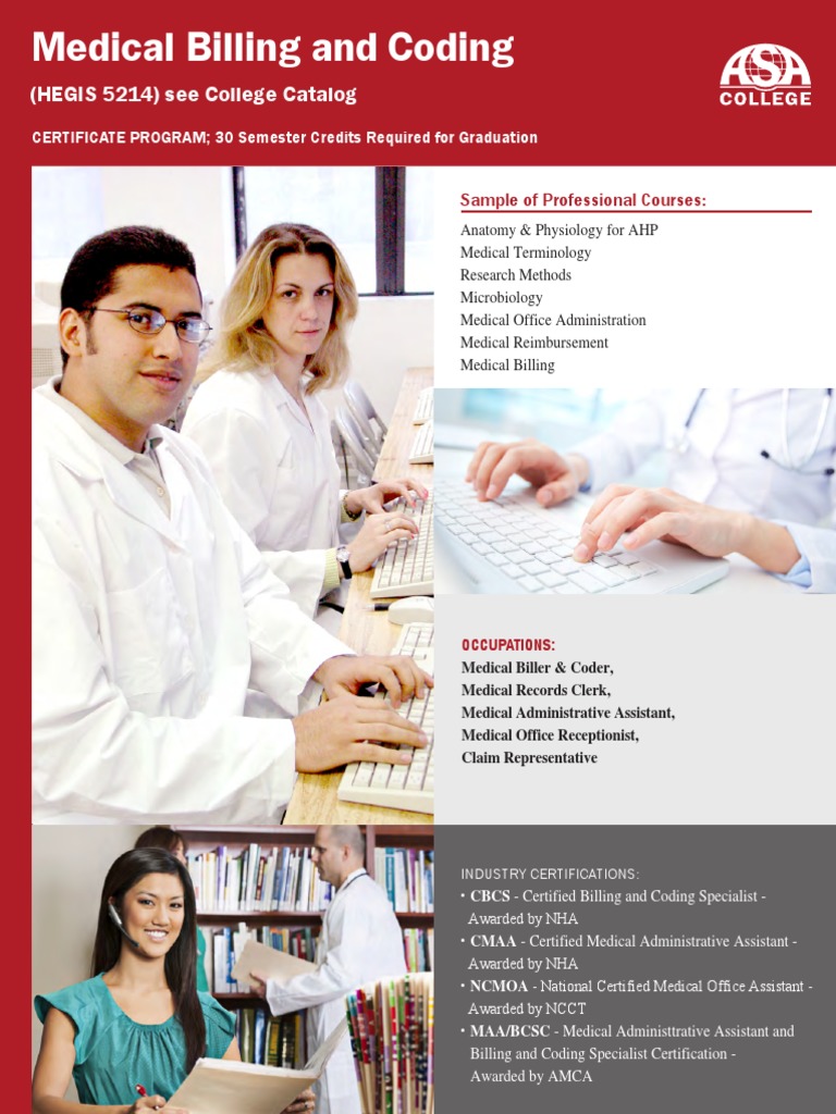 ASA College NY Medical Billing and Coding | PDF | Hospital | Health Care
