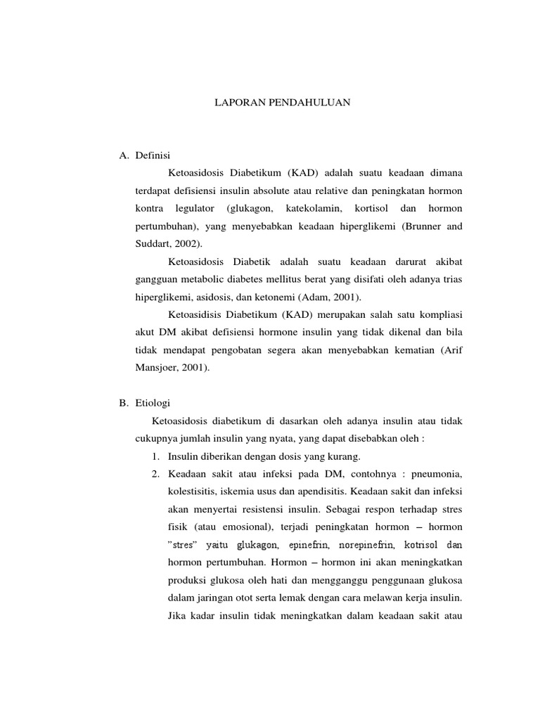 Laporan Pendahuluan Kad Icu | PDF | Pengembangan Diri | Kesehatan Holistik