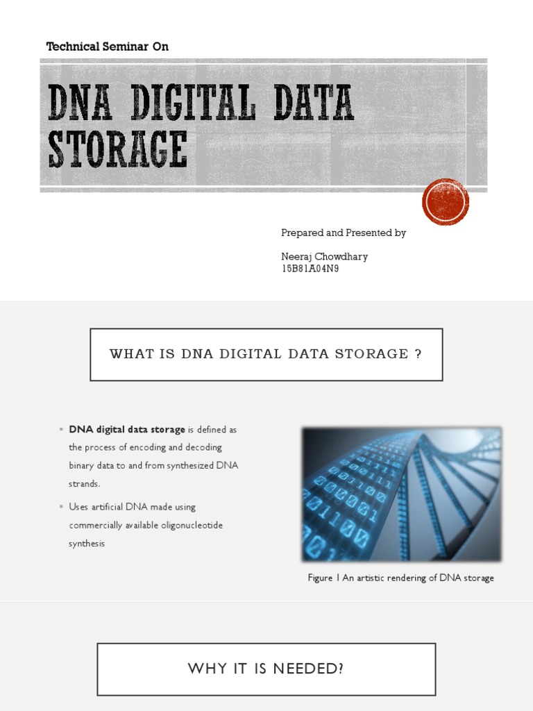 DNA Digital Data Storage | PDF | Base Pair | Dna