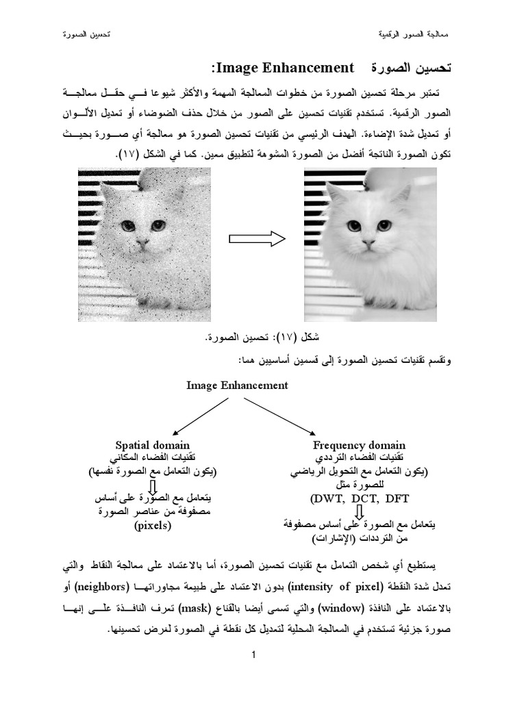 Image Enhancement | PDF | Low Pass Filter | Information And Communications Technology