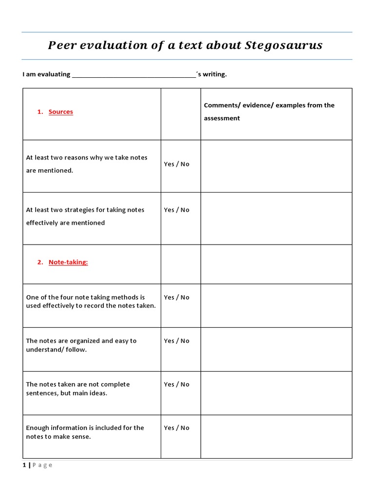 Writing - Peer Assessment | PDF | Cognitive Science | Communication