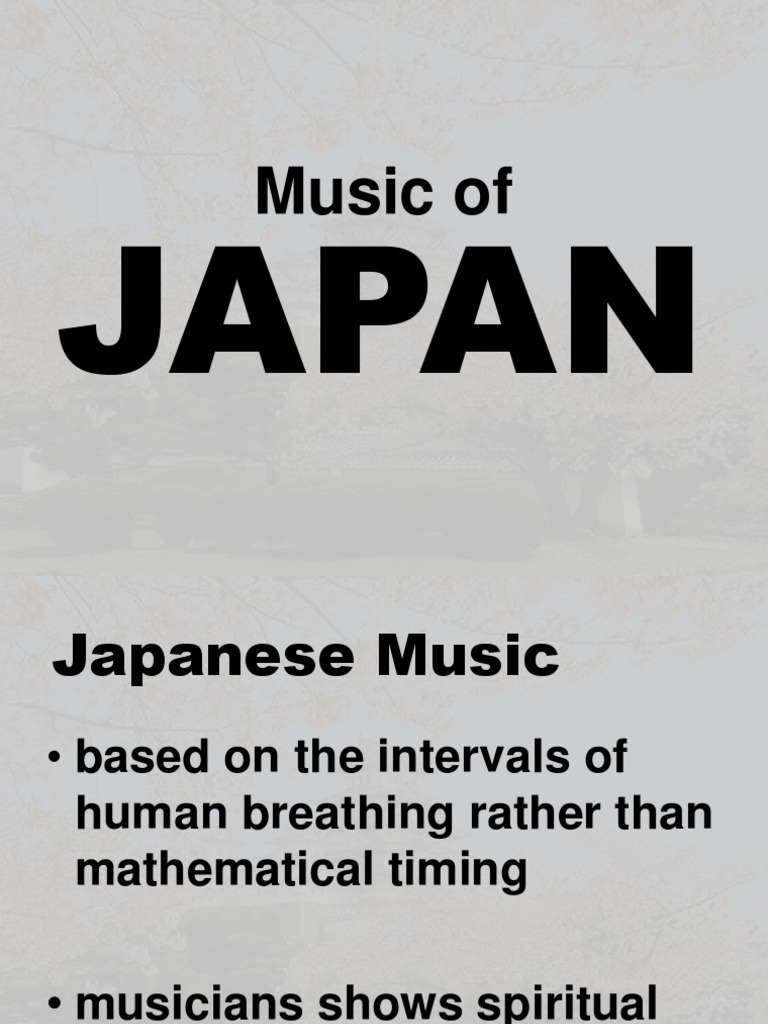 Music Of: Japan | PDF | Musical Instruments | String Instruments