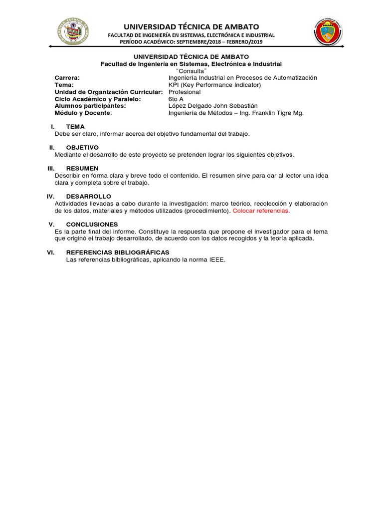 Formato de Consulta | PDF