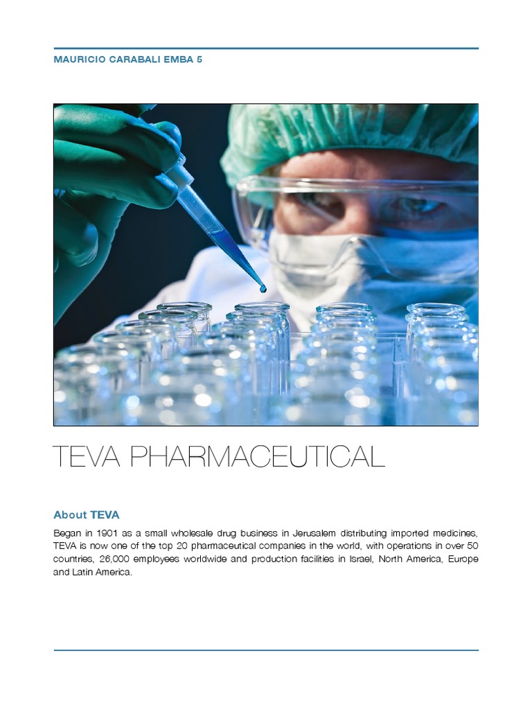 Teva Case | PDF | Generic Drug | Business Economics