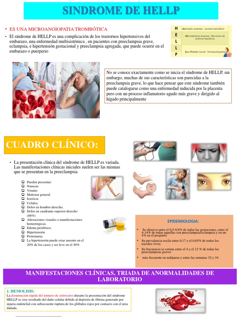 Sindrome de Hellp | PDF | Plaqueta | Endotelio