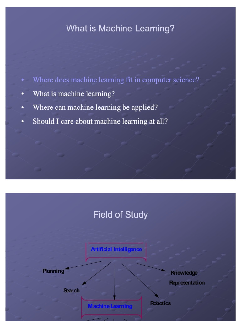 Where Does Machine Learning Fit in Computer Science? Where Does Machine ...