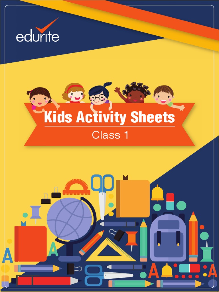 Kids Activity Sheets: Class 1 | PDF