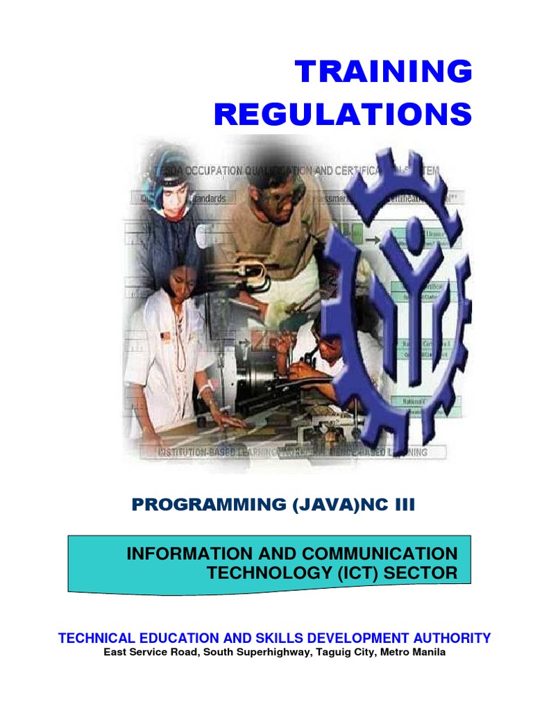 Training Regulations: Programming (Java) NC Iii | PDF | Competence (Human Resources) | Negotiation