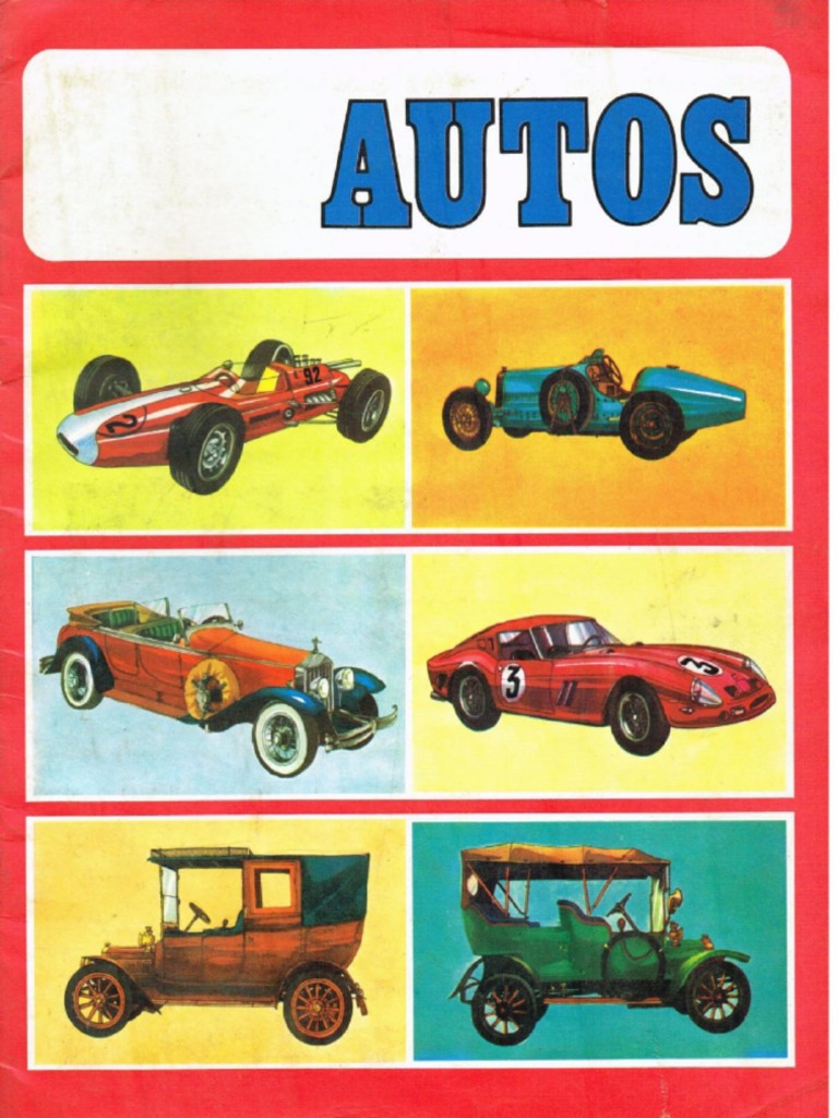 Album de Cromos Autos PDF | PDF