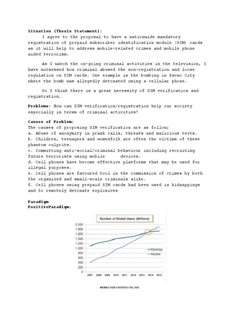 Action Research Paper Sim Mandatory Registration | PDF | Cyberwarfare ...