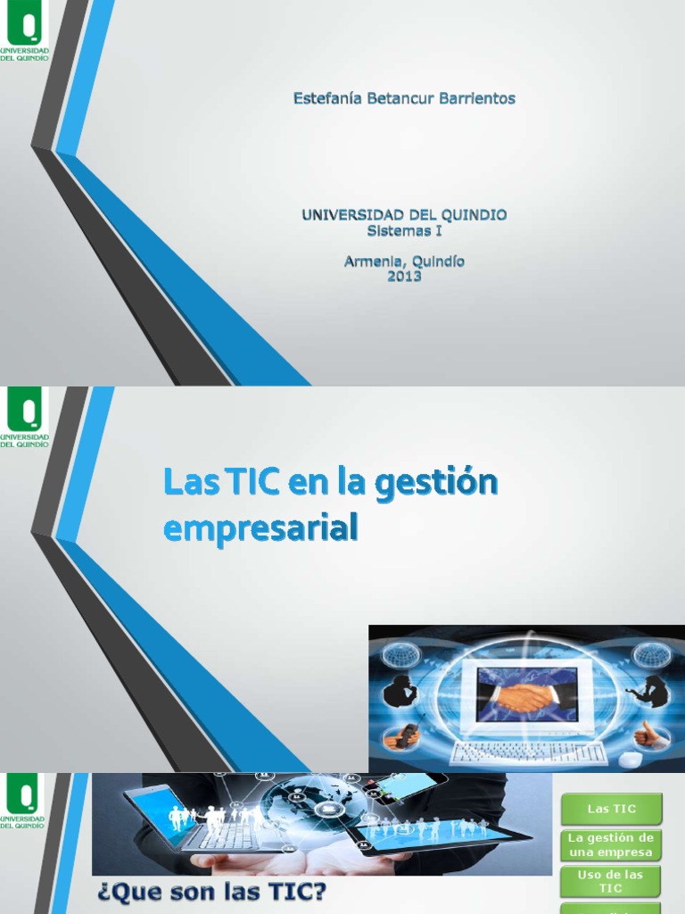 Las Tics en La Empresa PDF | PDF | Tecnología de información y ...