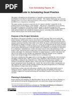 Basis of Schedule Guideline Template | PDF