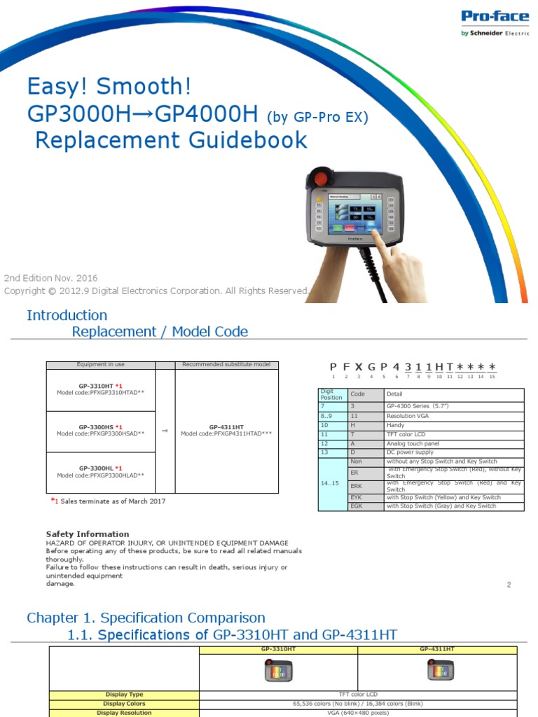 Replace GP3000H To GP4000H e | PDF | Usb | Computer Monitor