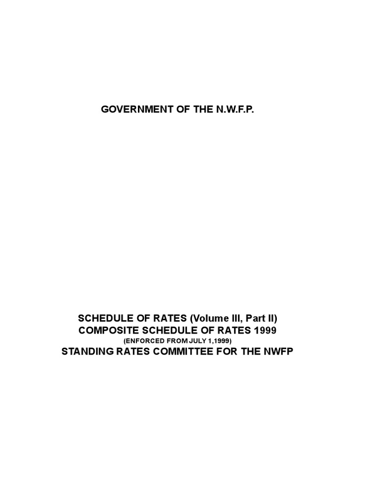 CSR 1999analysis | PDF | Litre | Mortar (Masonry)