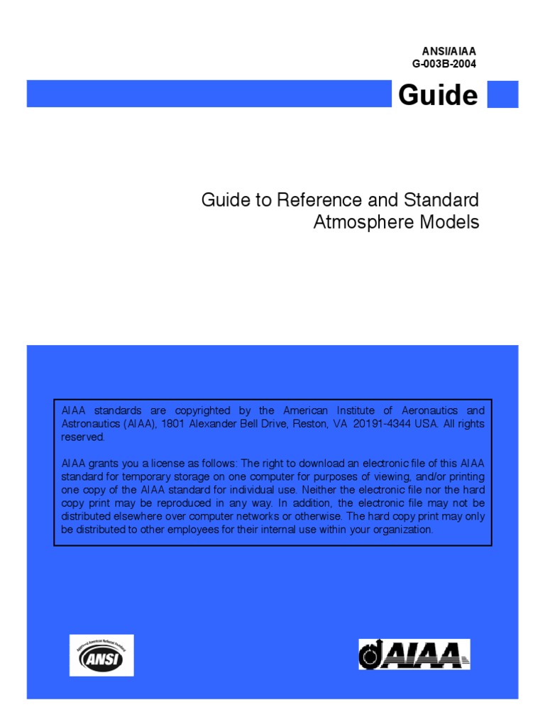 (ANSI AIAA) Guide To Reference and Standard A | Download Free PDF ...