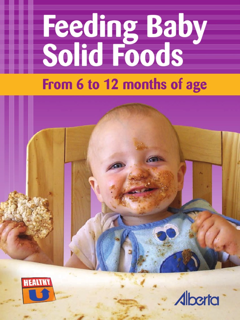 Feeding Baby Solid Foods 1 | PDF | Breastfeeding | Healthy Diet
