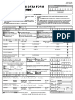 Pag-IBIG Membership Data Form Guide | PDF | Social Institutions ...