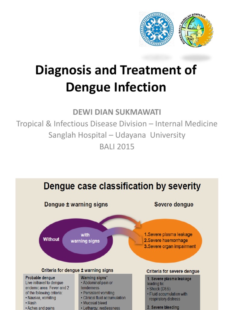 Diagnosis and Treatment of Dengue Infection | PDF | Bleeding | Shock ...