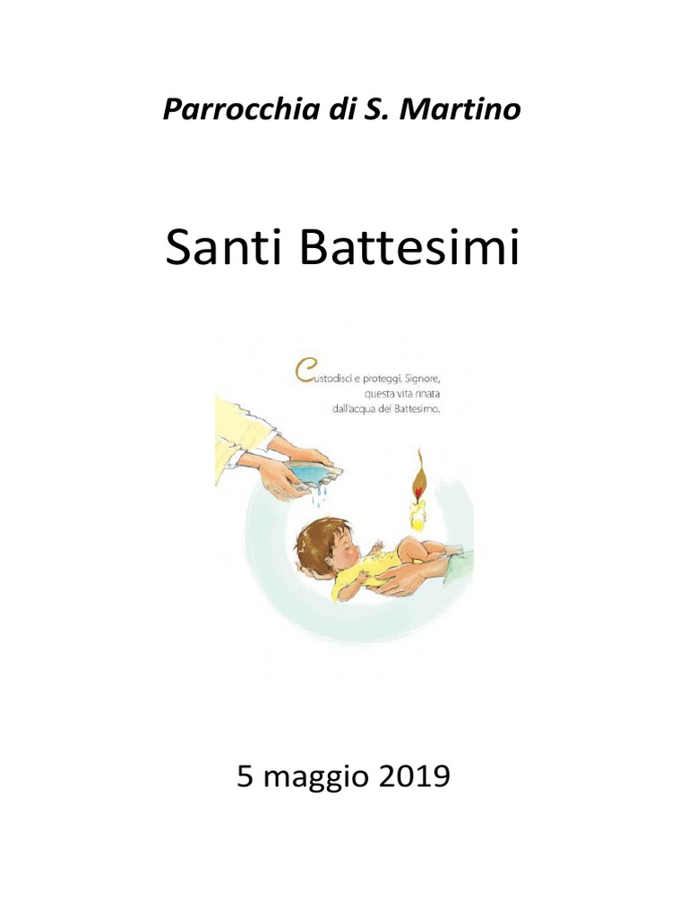 Libretto Battesimo | PDF