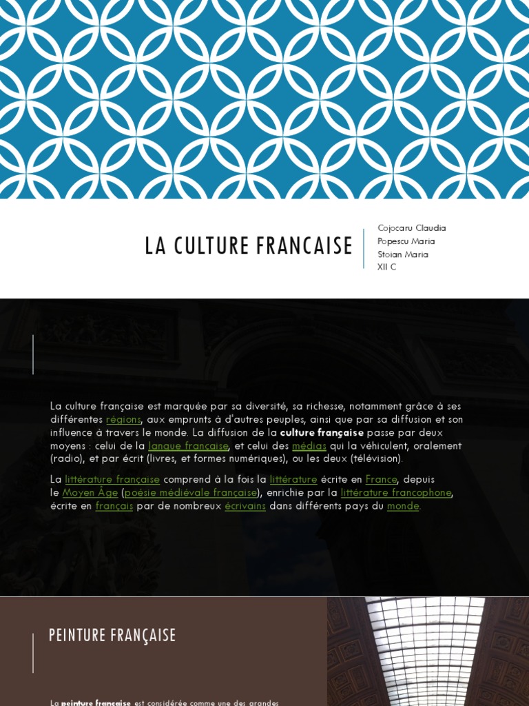Culture Française : Arts, Musique, Paris | PDF | Impressionnisme | France