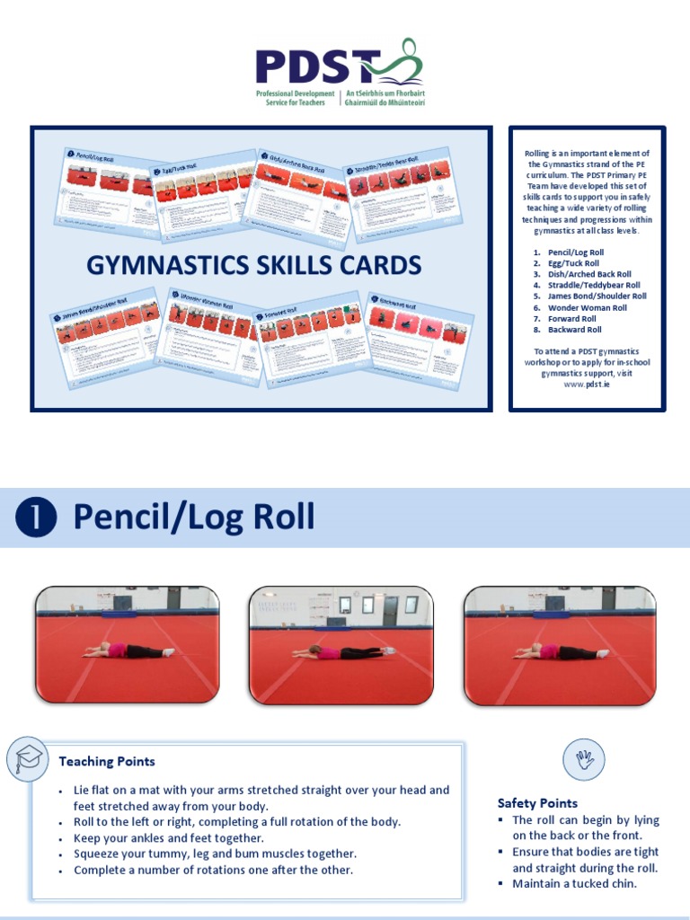 Gymnastic Rolls | Download Free PDF | Gymnastics | Recreation