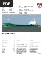 Ship Particular | PDF | Ships | Water Transport