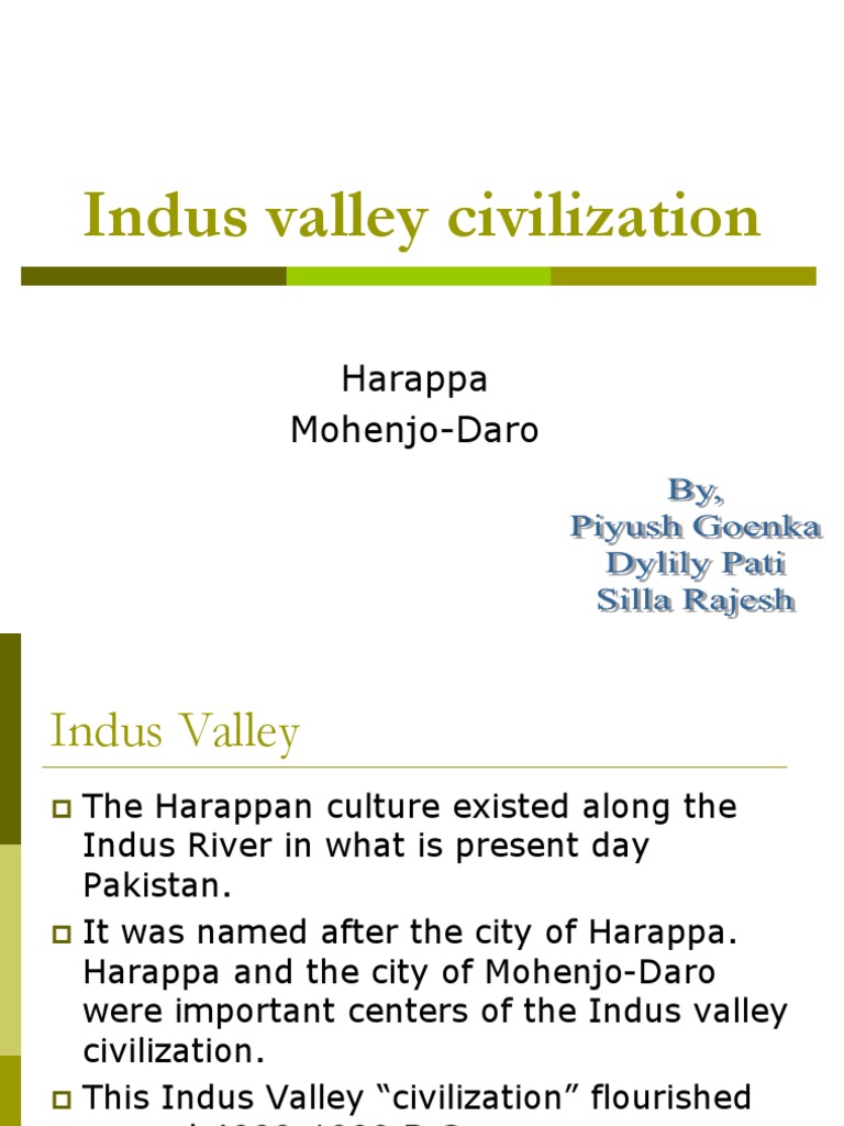Indus Valley Civilization | PDF | Indus River | Vedas