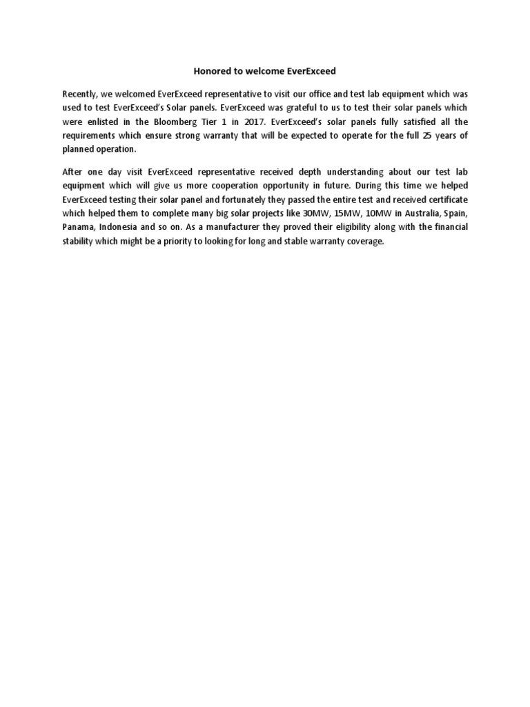 Honored To Welcome Partner | PDF
