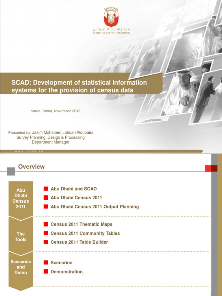 SCAD: Development of Statistical Information Systems For The Provision ...