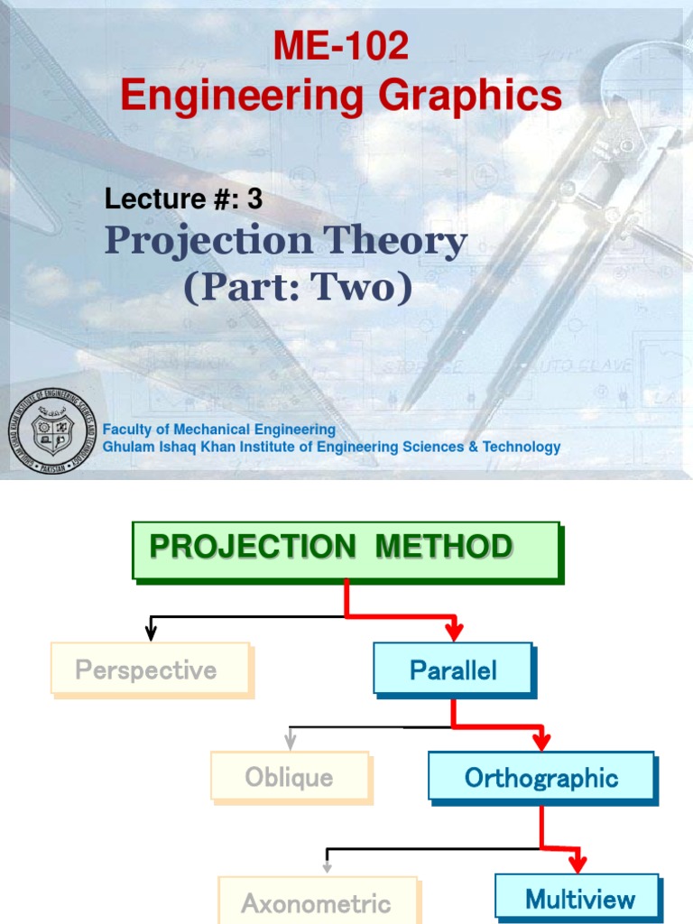 Engineering Graphics: Projection Theory (Part: Two) | PDF | Geometry ...
