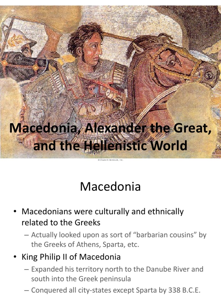 Alexander the Great and Hellenistic Culture | PDF | Alexander The Great ...