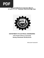 Electrical Drive - LAB-Manual | PDF | Direct Current | Rectifier