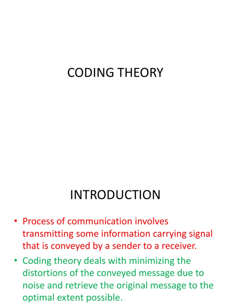 Group Codes | PDF | Code | Information