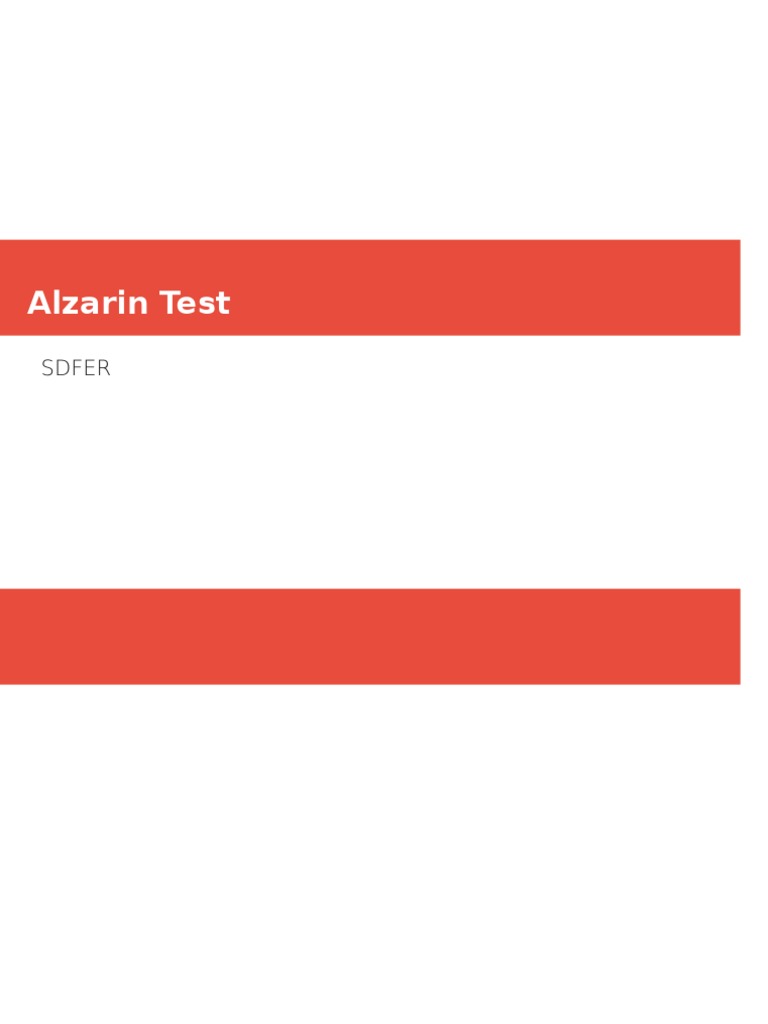 Alzarin Corr | PDF