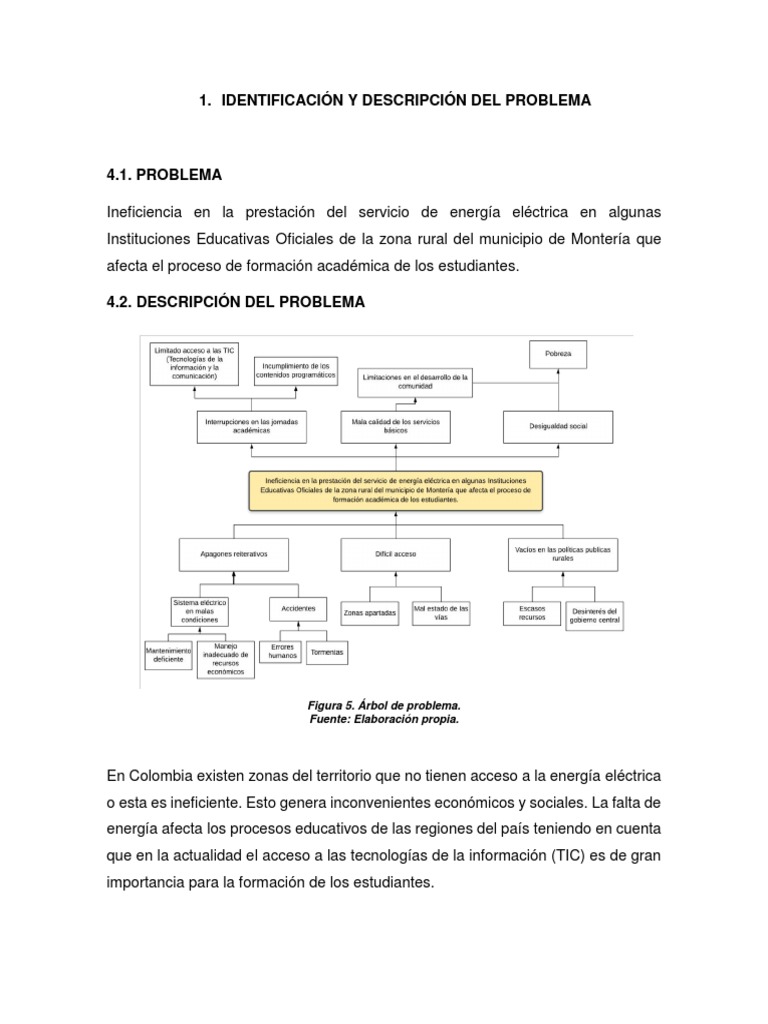 Identificación y Descripción Del Problema | PDF