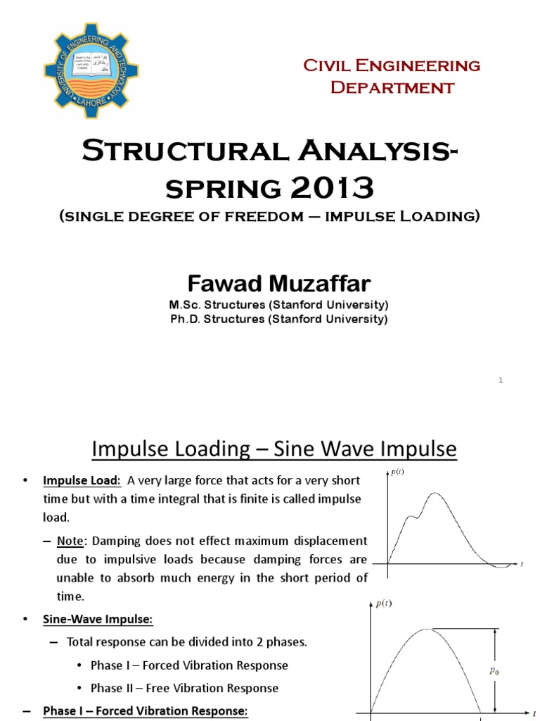 Impulse Loading | PDF | Waves | Trigonometric Functions