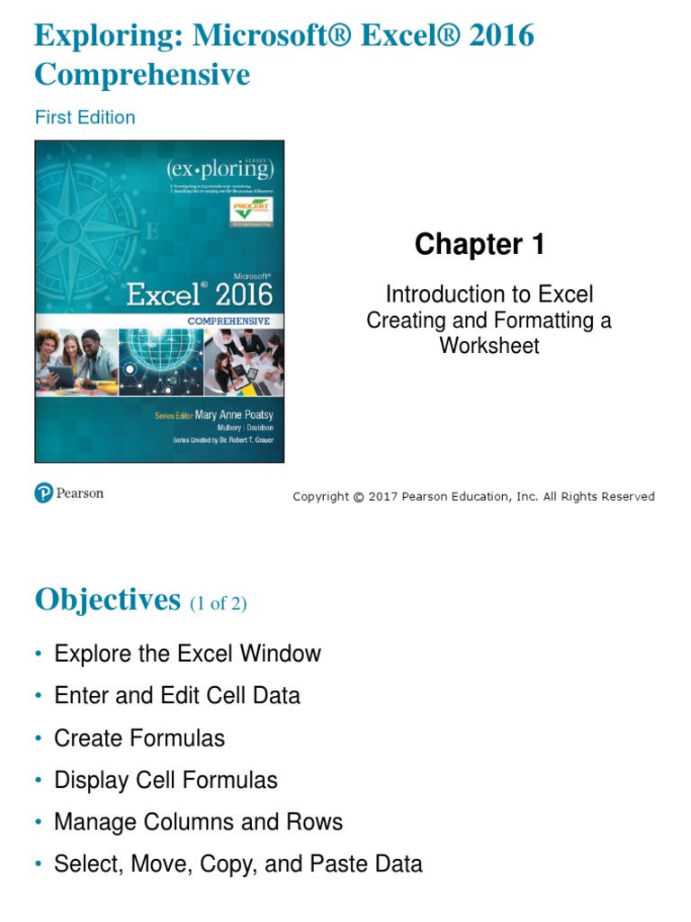 MS Word Chapter 1 Intro | PDF | Microsoft Excel | Spreadsheet