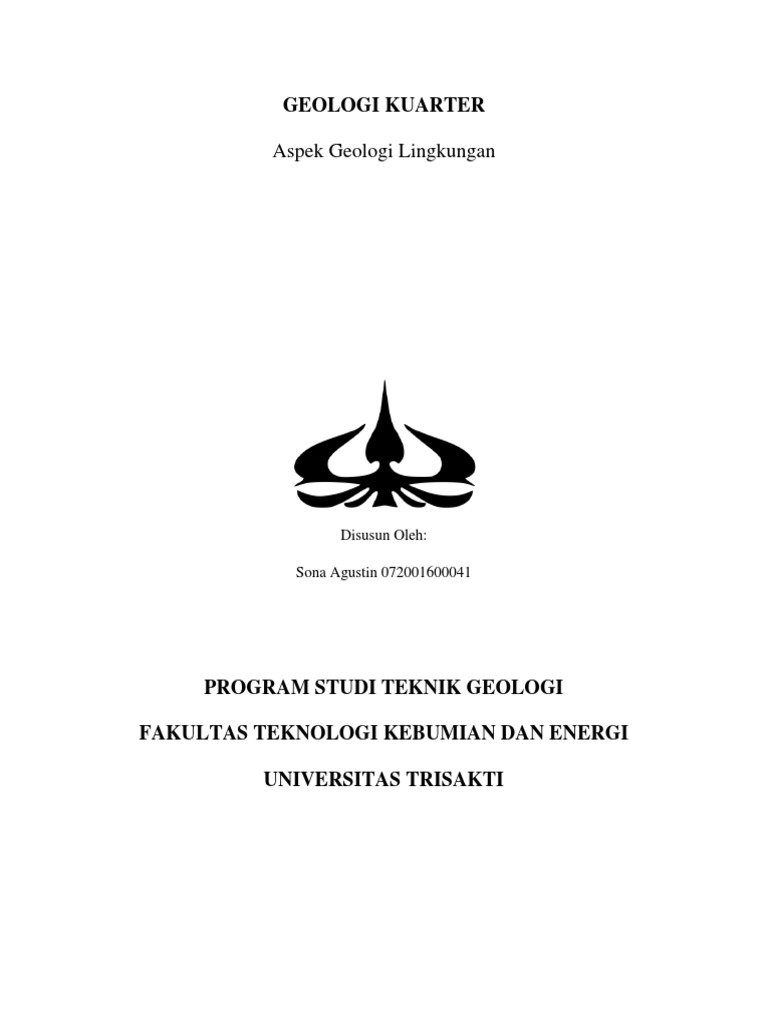 Geologi Kuarter | PDF